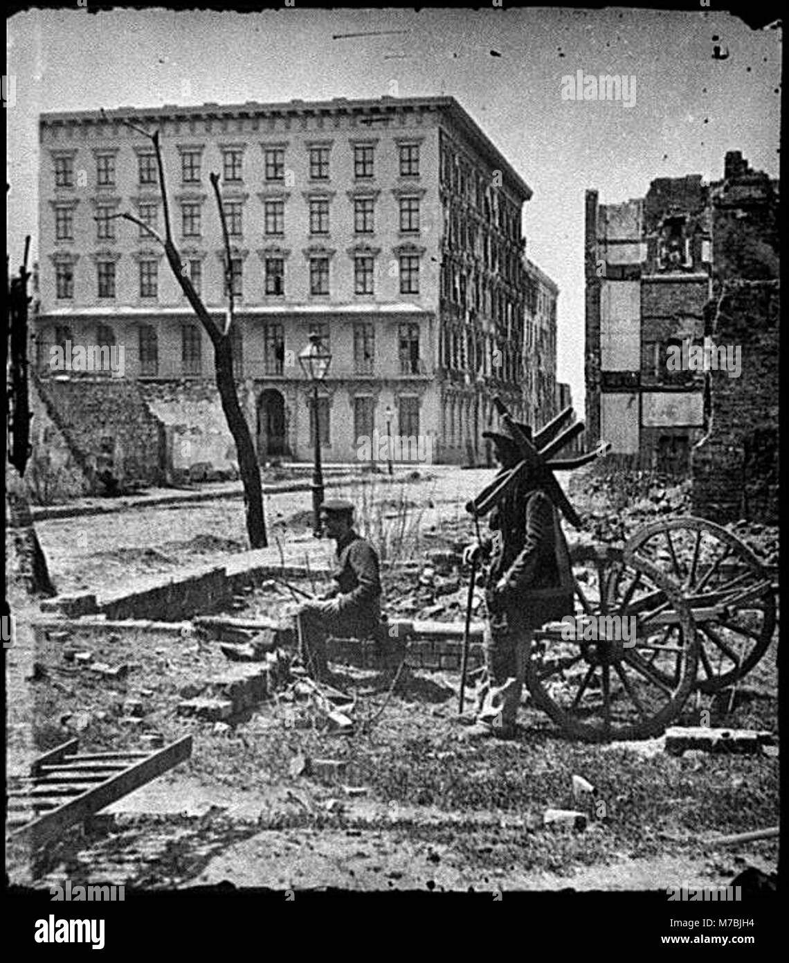 A photograph of The Mills House in Charleston, South Carolina, with ...
