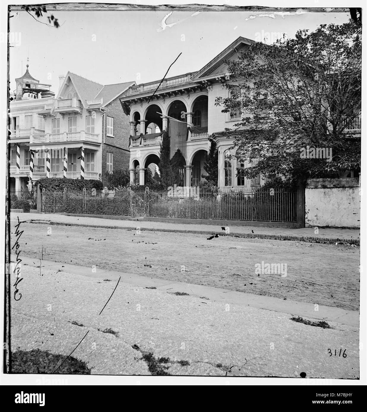The headquarters of General John P. Hatch during the Civil War, located ...
