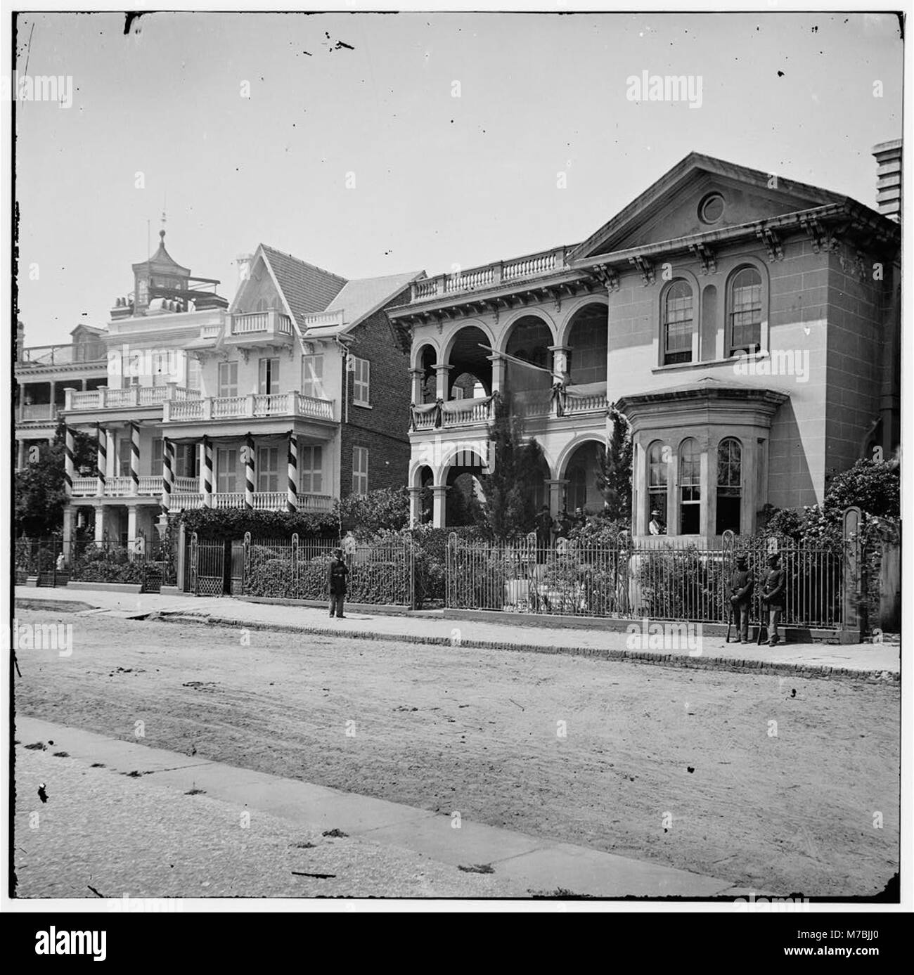 Photograph of the headquarters of General John P. Hatch in Charleston ...