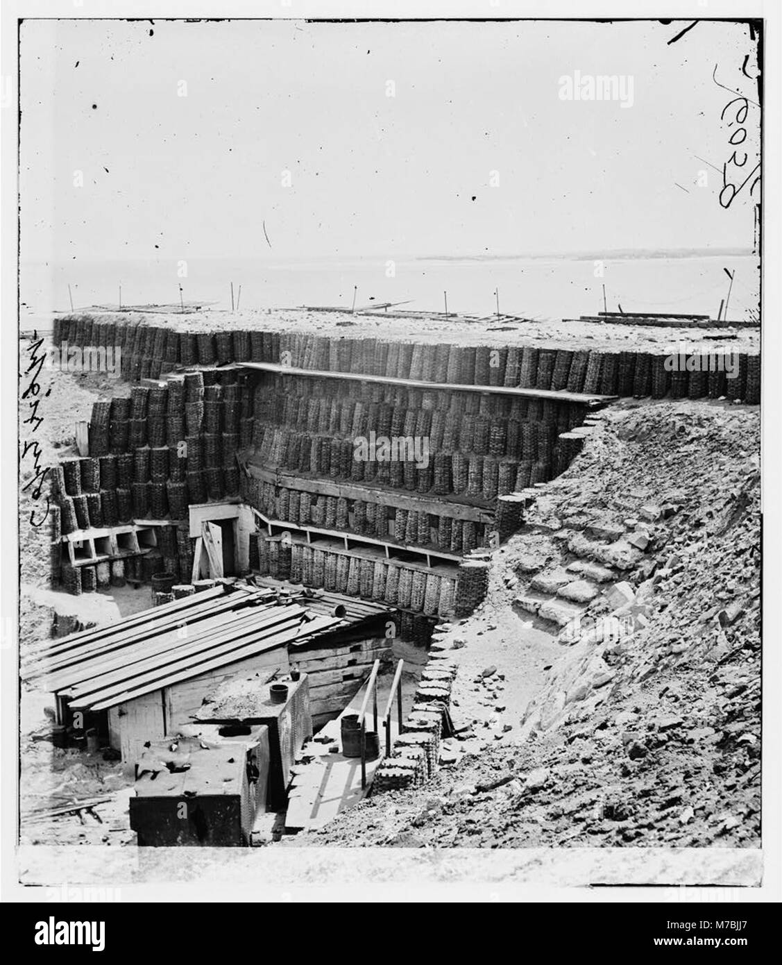Charleston, South Carolina. Interior view of Fort Sumter LOC cwpb.02314 ...