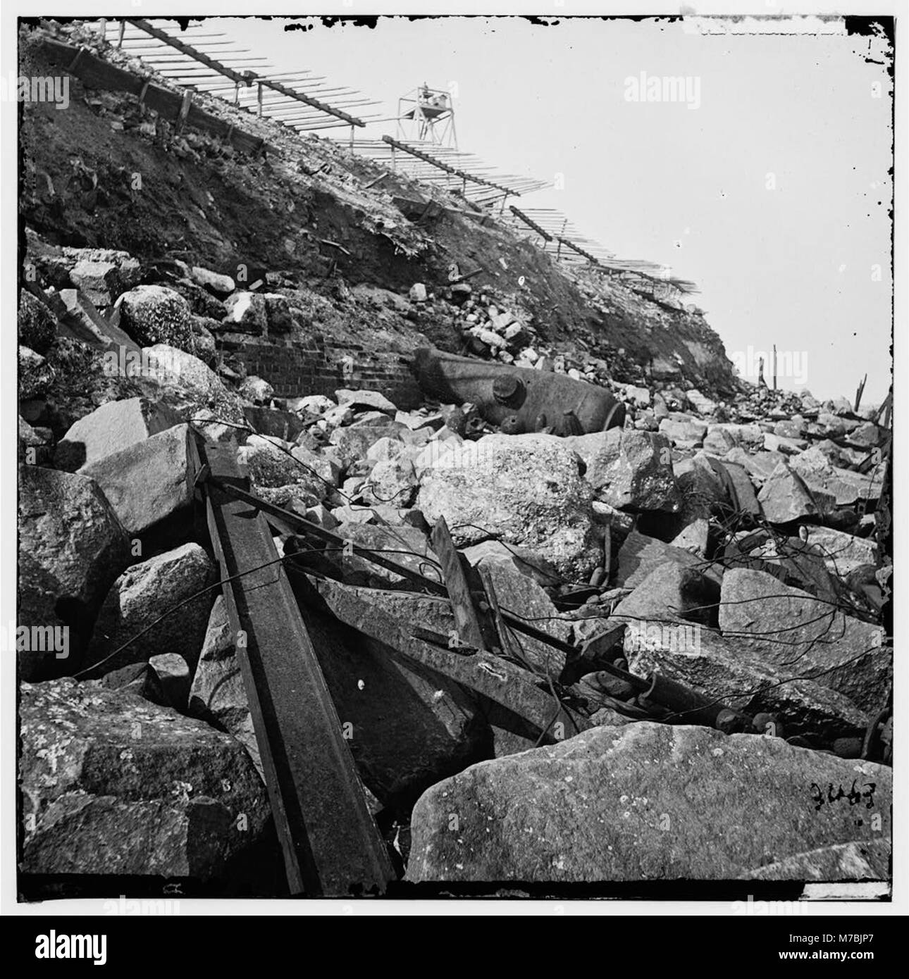 Charleston Harbor, South Carolina. Exterior view of Fort Sumter LOC ...