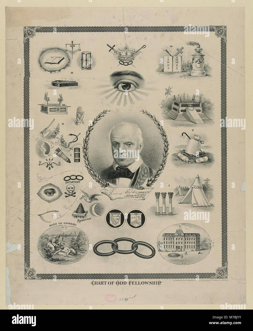 Organizational chart illustrating structure hi-res stock photography ...