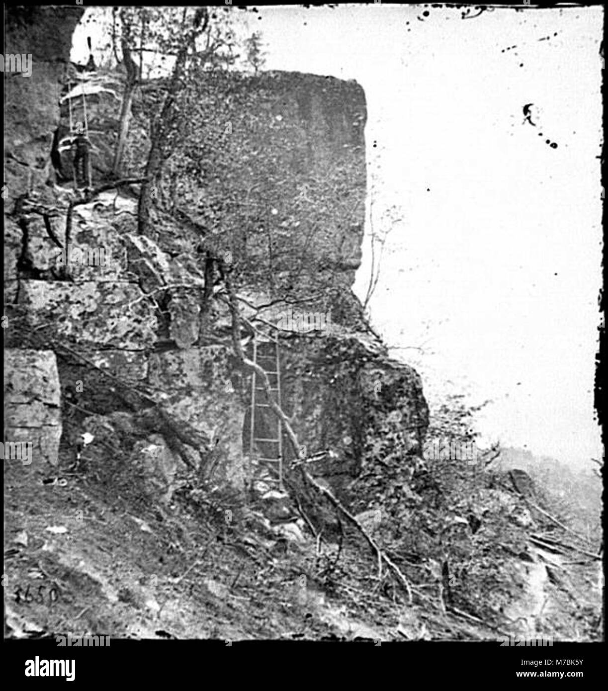 A view from the summit of Lookout Mountain near Chattanooga, Tennessee ...