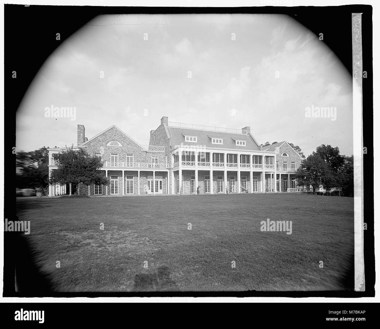 The Chevy Chase Club in Chevy Chase, Maryland, is depicted in this ...