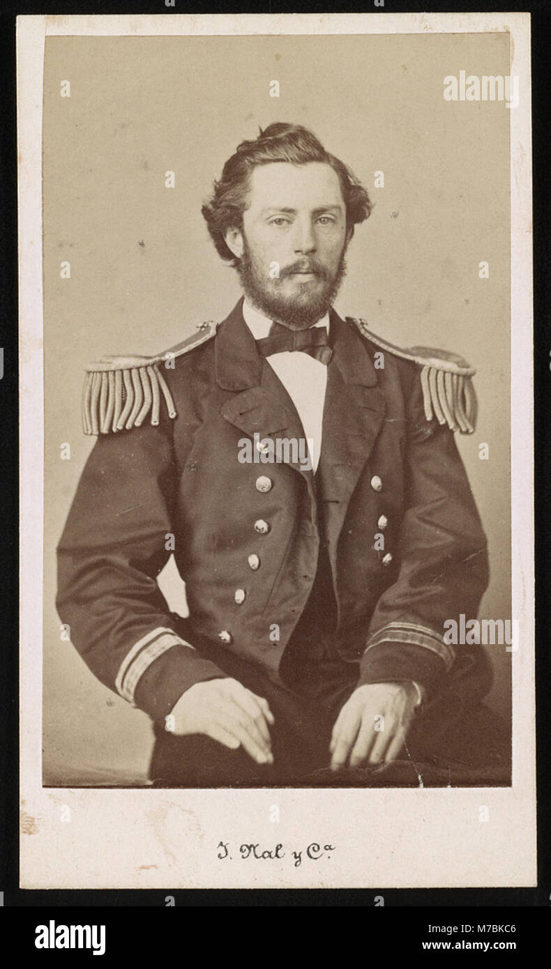A portrait of Chief Engineer William H. Cushman of the U.S. Navy in ...