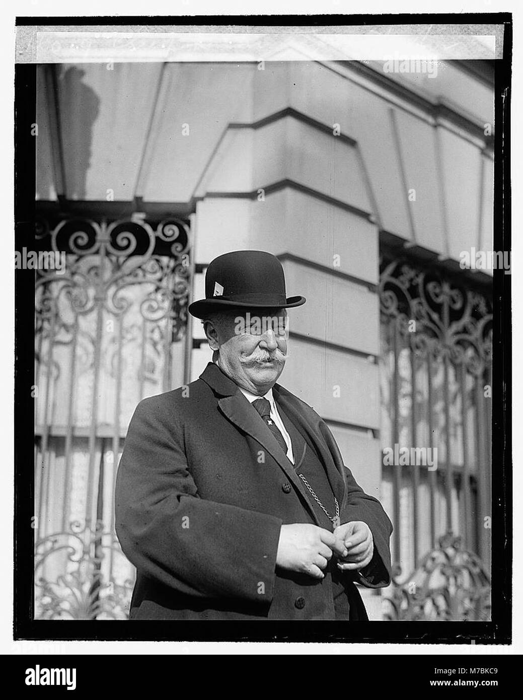 A portrait of Chief Justice William H. Taft, taken on February 22, 1922 ...