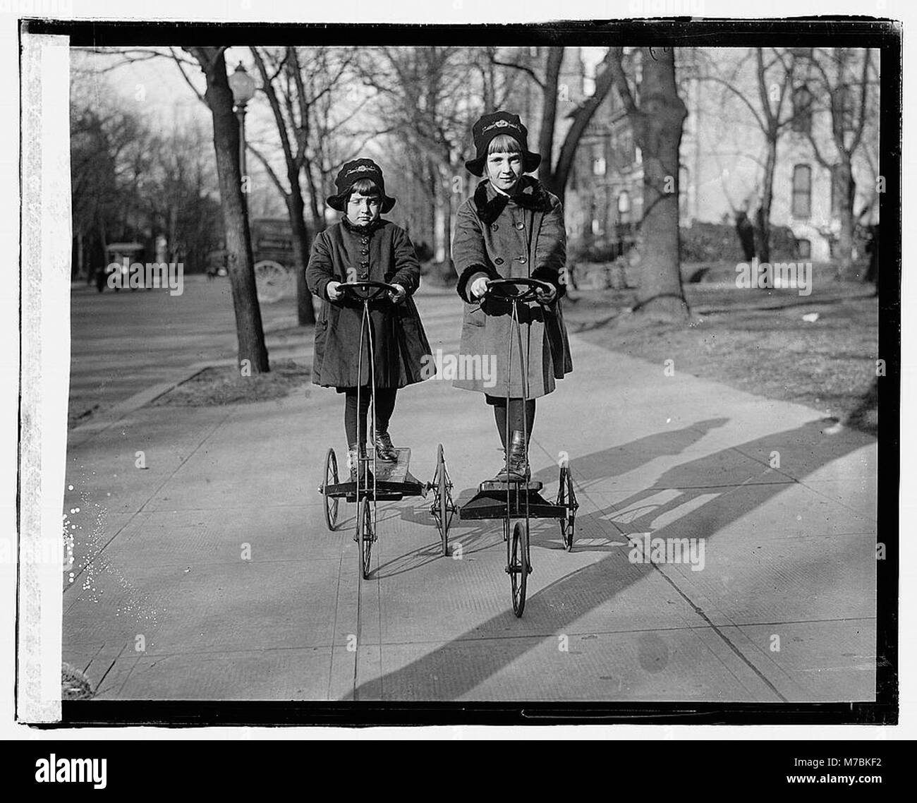 A photograph of the children of Roger Nielson, who served at the Danish ...