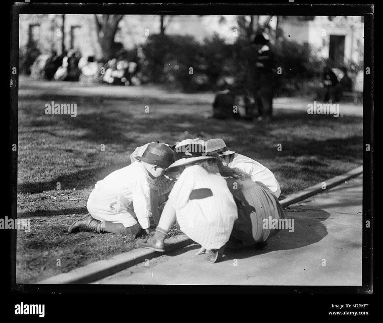 A photograph of children playing, capturing a moment of childhood ...