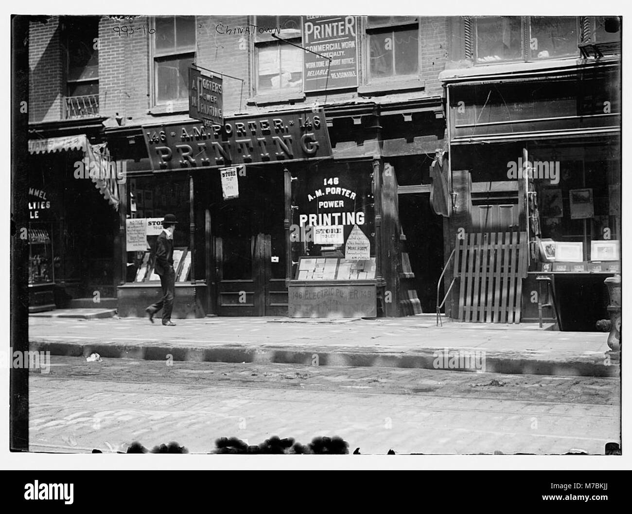 A street view of Chinatown, capturing the vibrant life and culture of ...