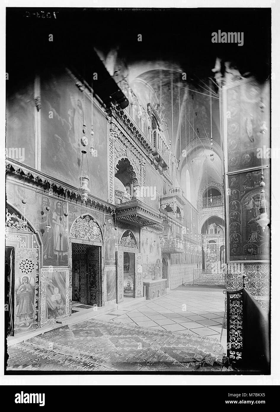 An interior view of the Church of St. James in the Armenian Convent ...