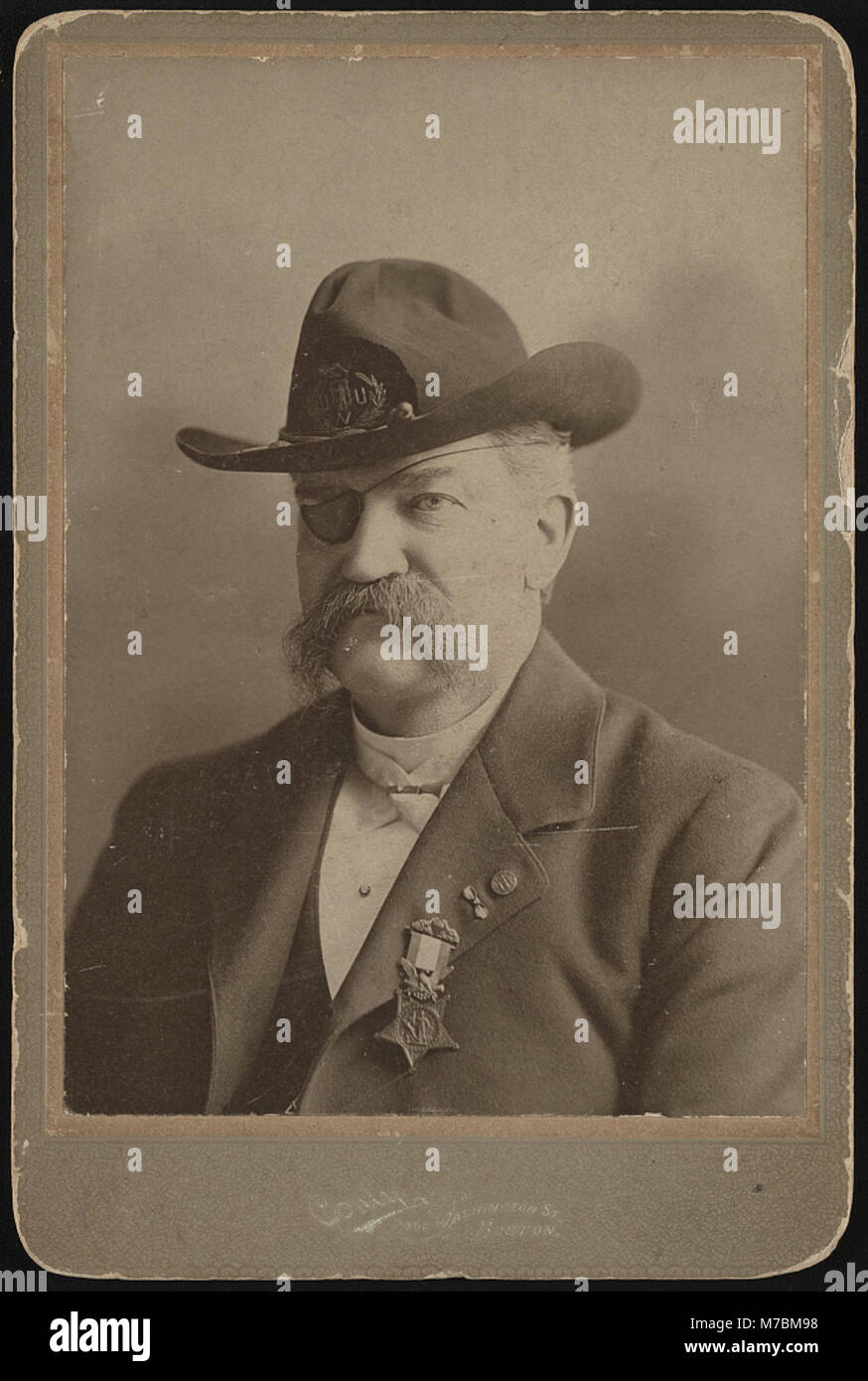 Portrait of Civil War veteran Samuel Cole Wright, captured by ...