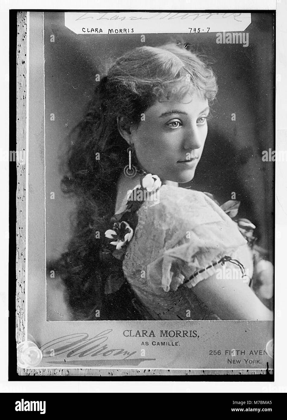 Clara Morris as Camille, captured by Sarony in New York. This ...