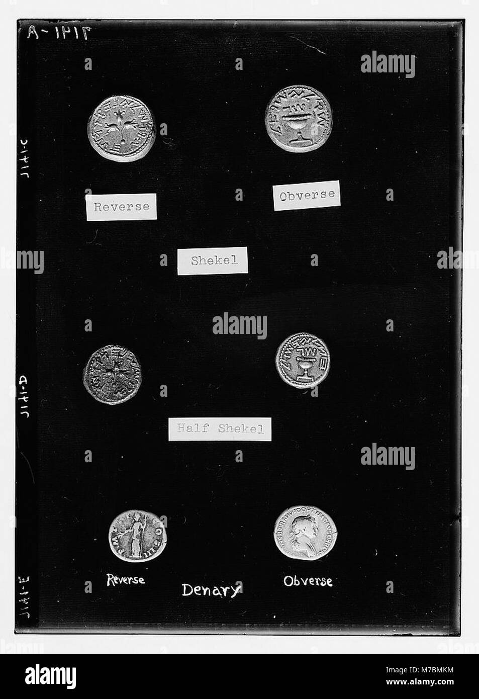 Shekel shekels Black and White Stock Photos & Images - Alamy