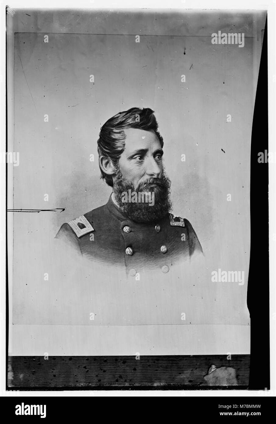 A portrait of Colonel B. Grierson, a leader in the 6th Illinois Cavalry ...