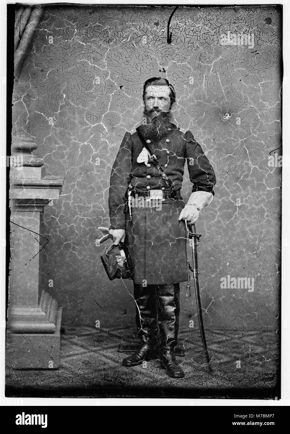 Colonel D.A. Woodbury of the 4th Michigan Infantry is depicted in this ...