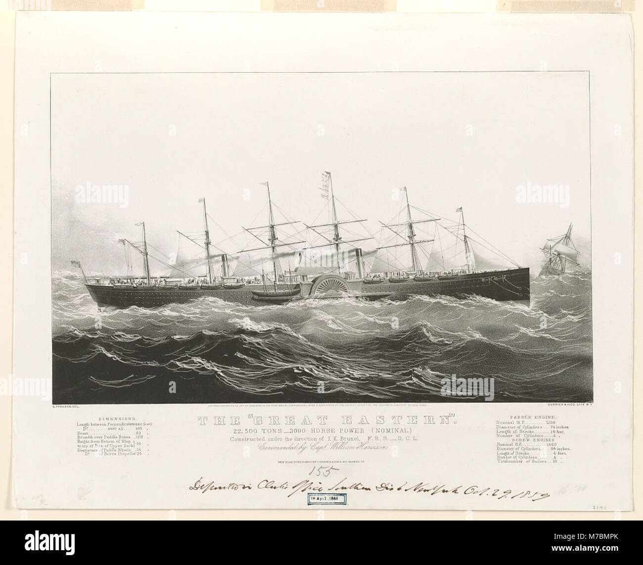 Oceanic ship large transatlantic hi-res stock photography and images ...