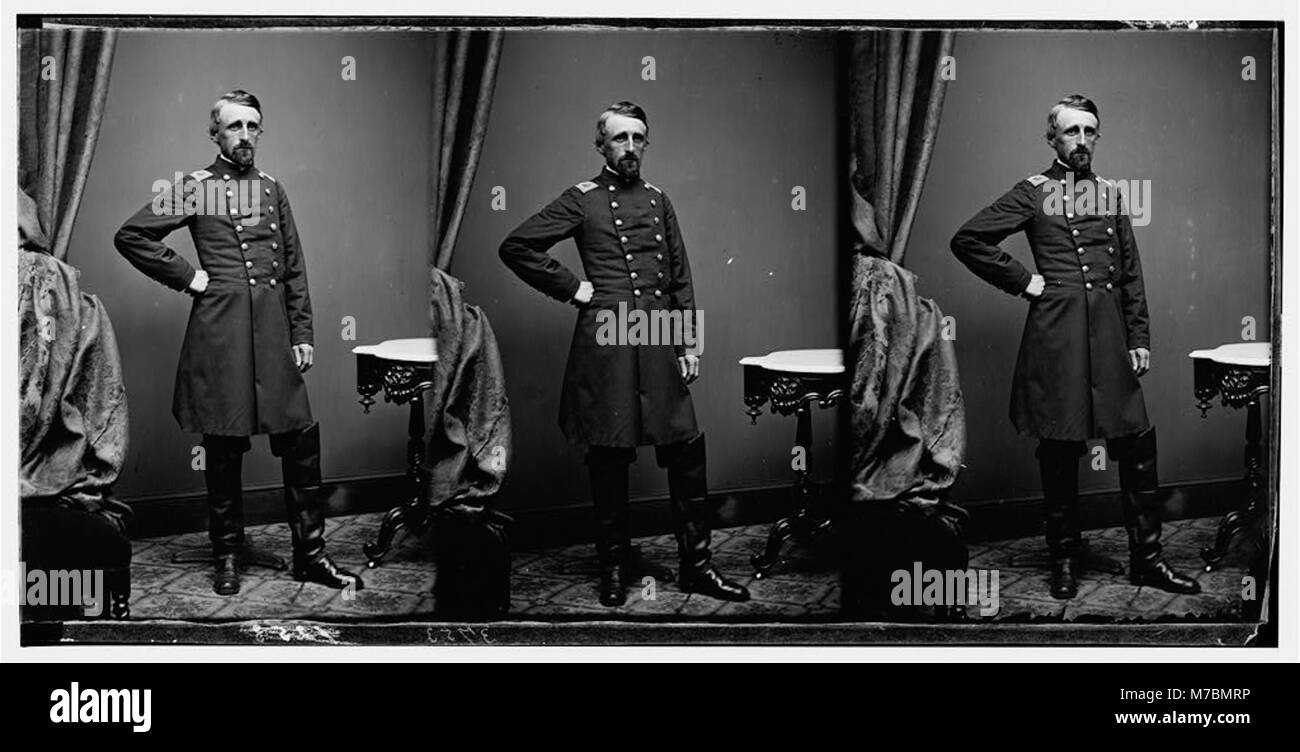 A portrait of Colonel F.D. Sewall, a prominent figure in the 3rd U.S ...