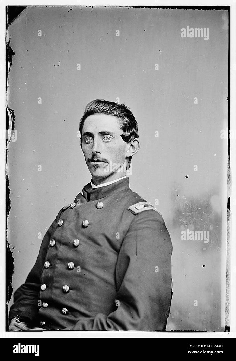 This photograph features Colonel H.R. Stoughton of the 2nd U.S ...