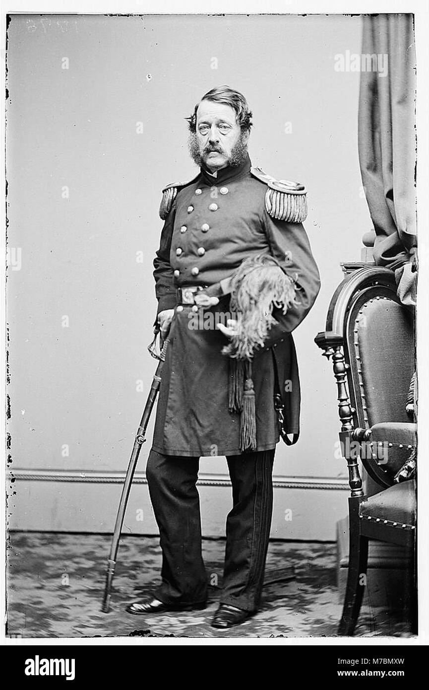 Union army colonel during the american civil war Black and White Stock ...