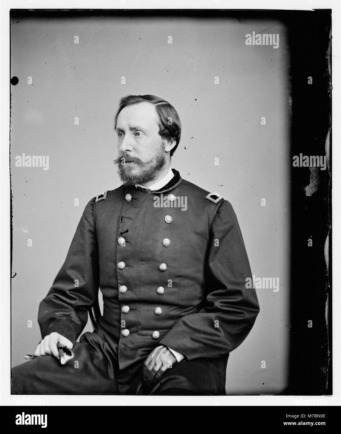 A formal portrait of Colonel J.G. Wilson, a distinguished officer of ...