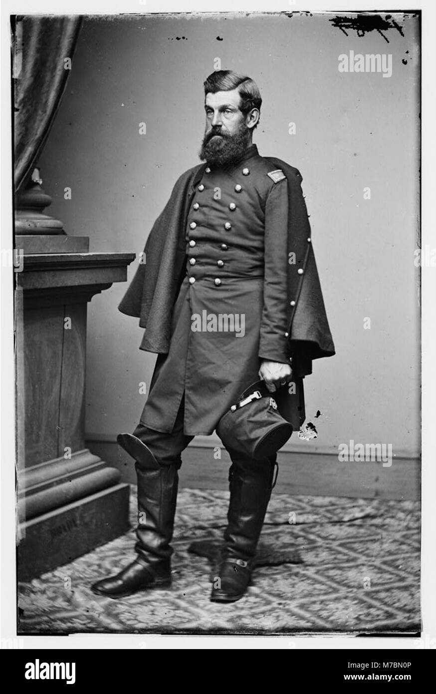 A portrait of Colonel J.H. Simpson, a leader of the 4th New Jersey ...