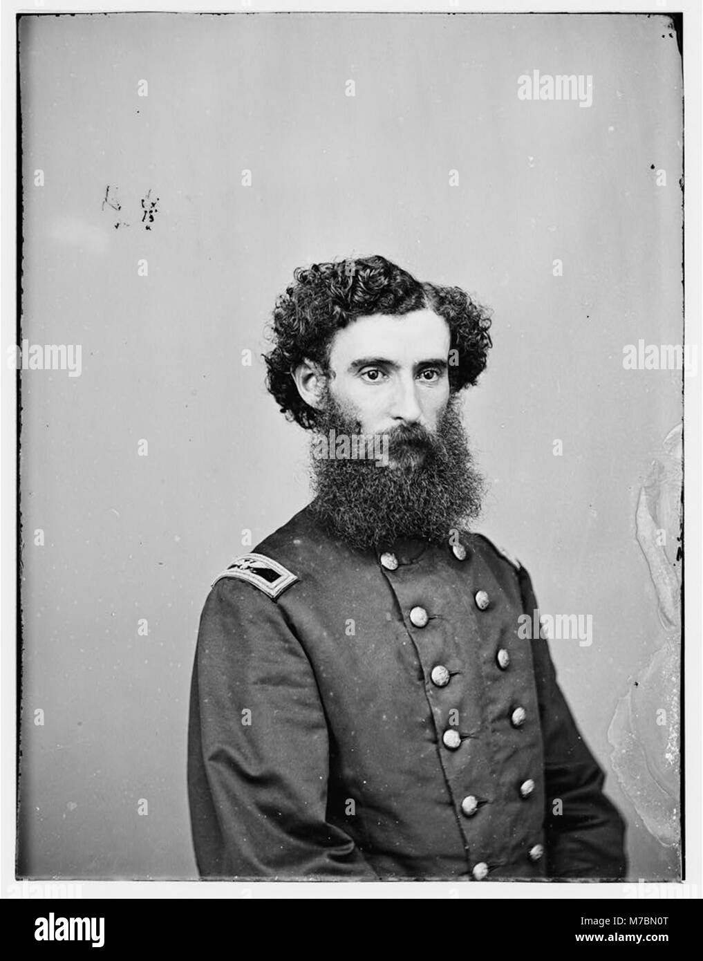 Union army colonel during the american civil war Black and White Stock ...