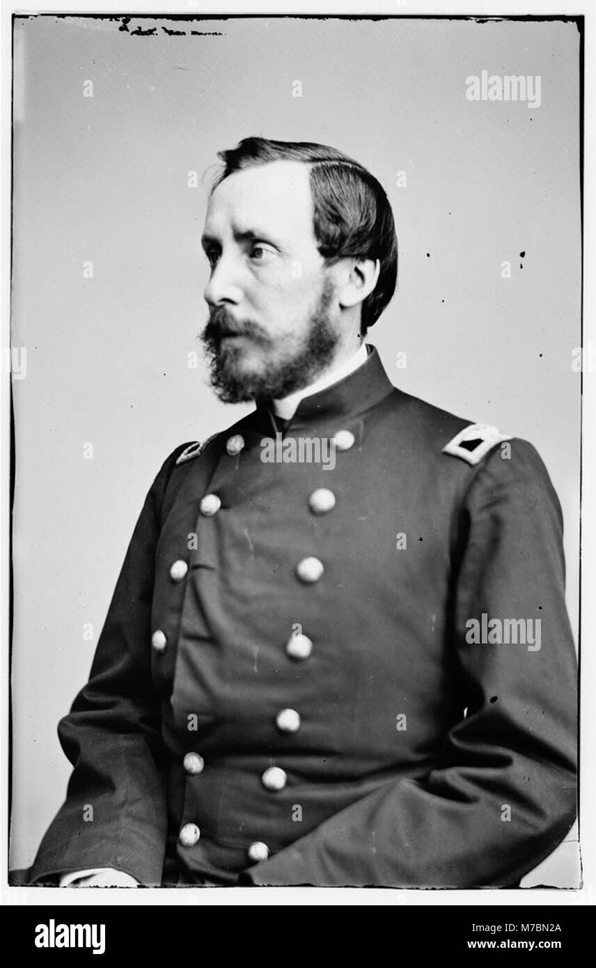 Portrait of Colonel James Grant Wilson, a prominent officer in the 4th ...