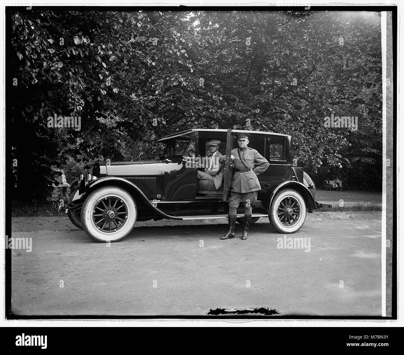 A portrait of Colonel McKeeny, likely a military officer or prominent ...