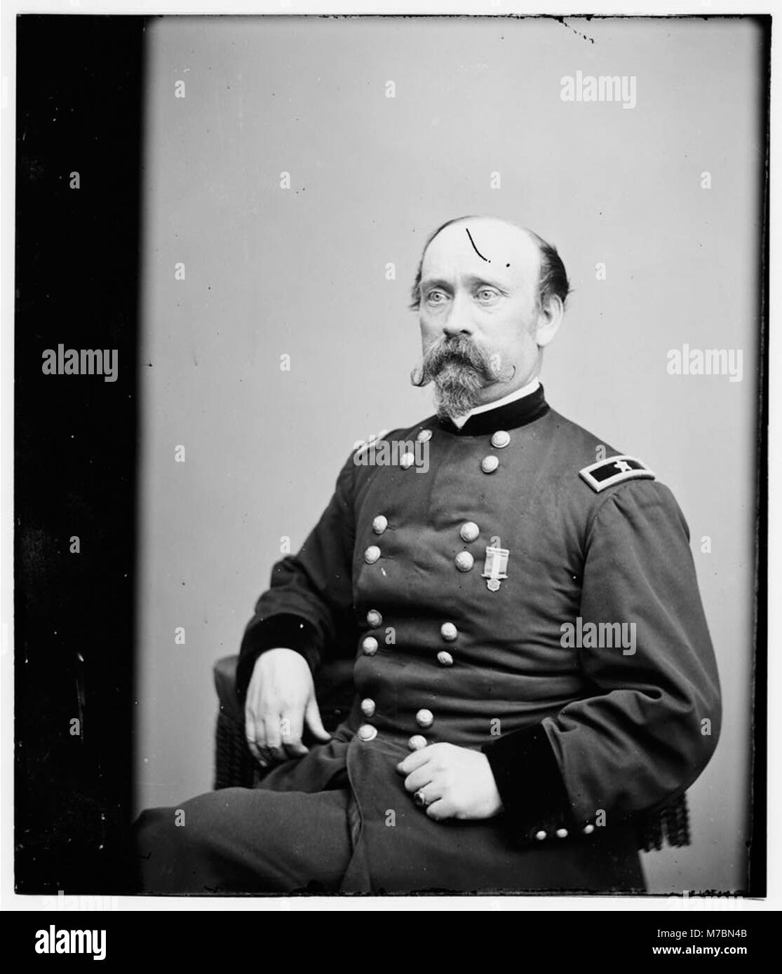 A portrait of Colonel O.V. Dayton, a distinguished officer from the ...