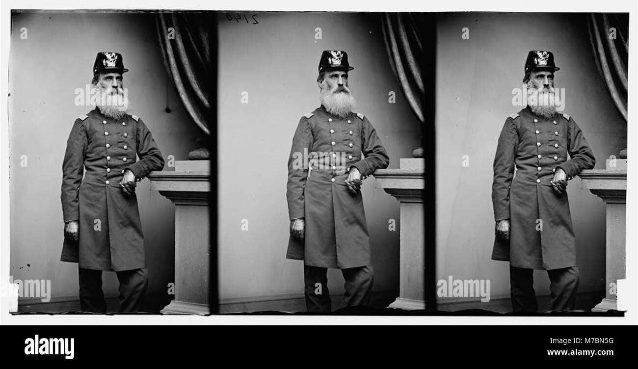 A portrait of Colonel S.H. Starr of the 5th New Jersey Infantry ...