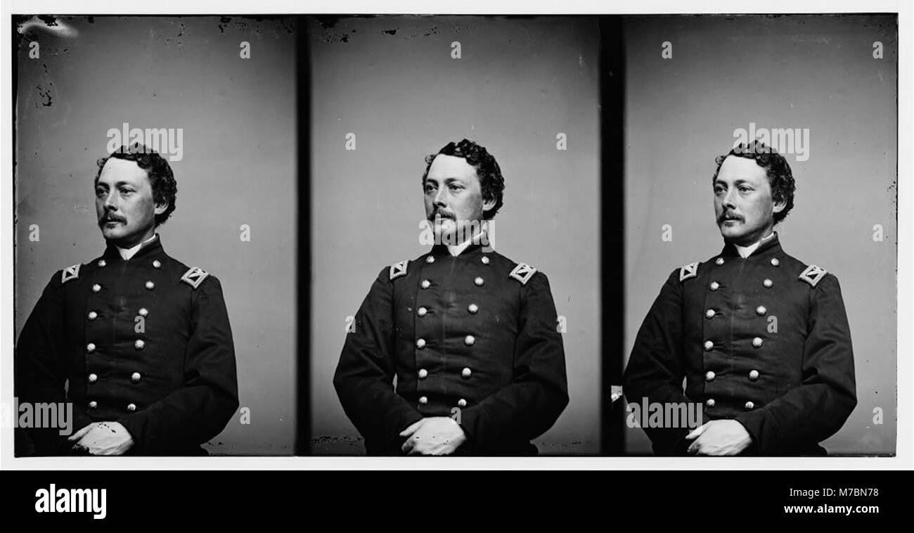 Portrait of Colonel W.O. Stevens of the 72nd New York Infantry during ...