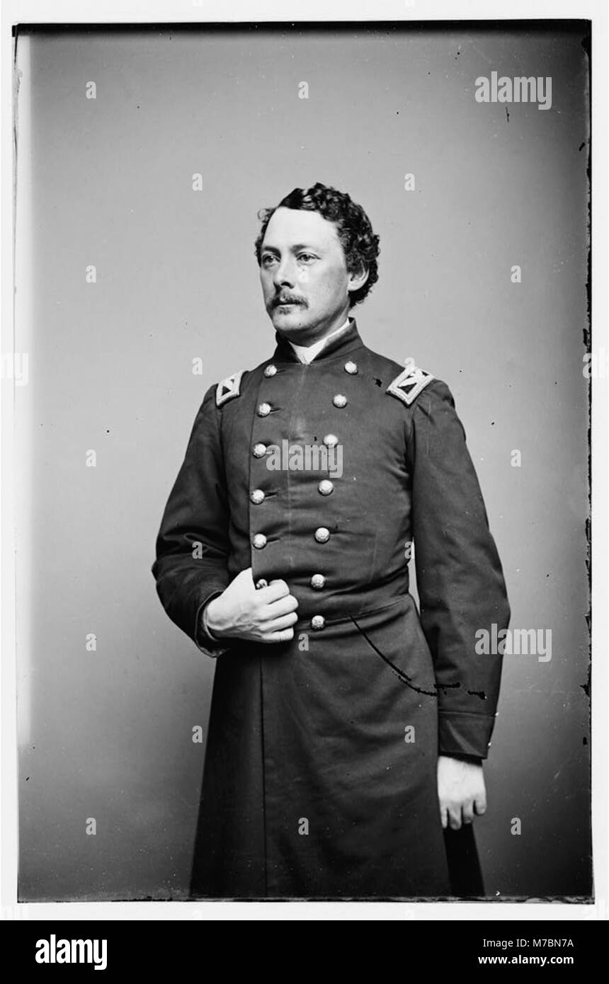 Portrait of Colonel W.O. Stevens of the 72nd New York Infantry, a ...