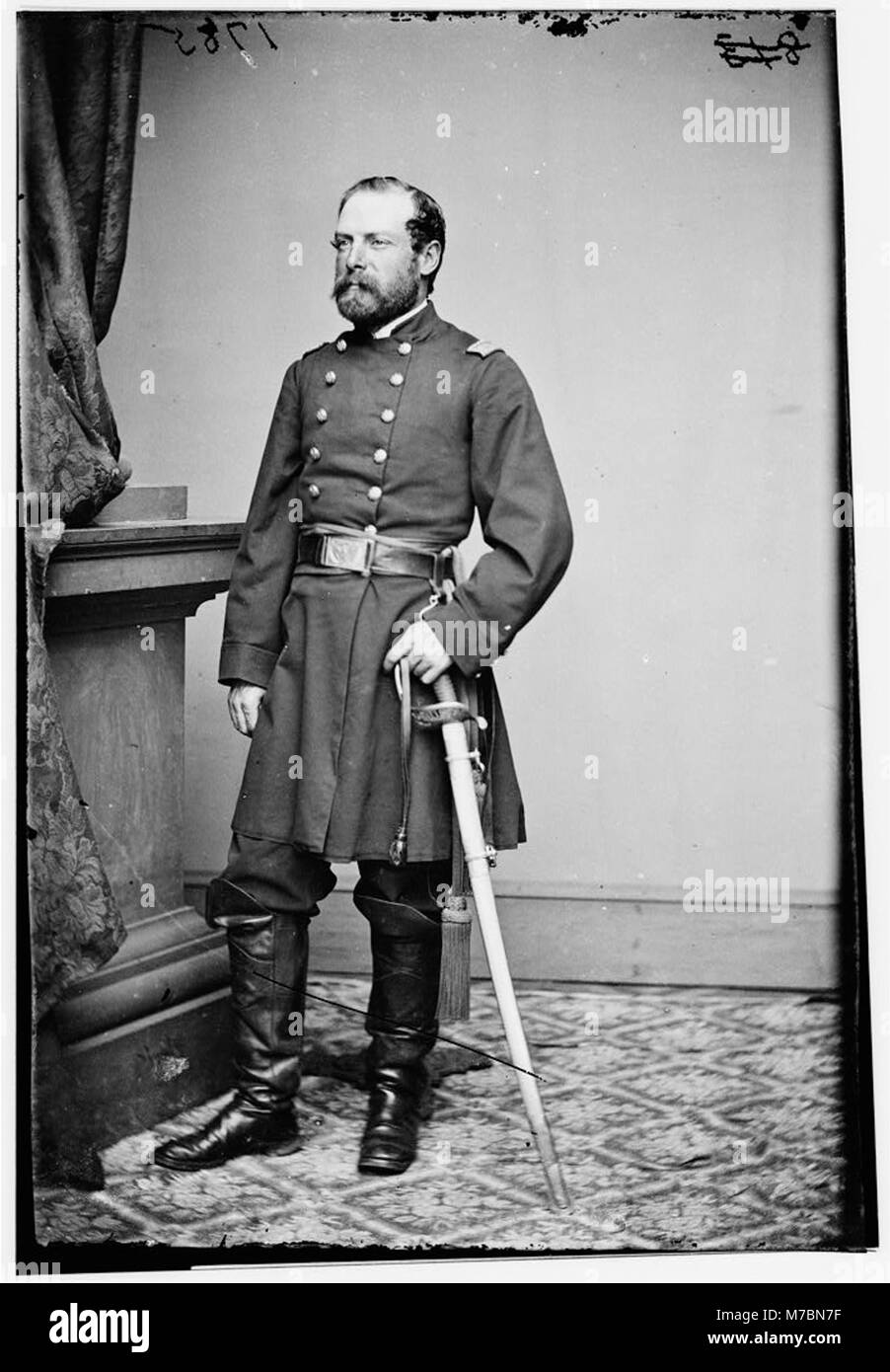 A portrait of Colonel W.S. Tilton of the 22nd Massachusetts Infantry ...