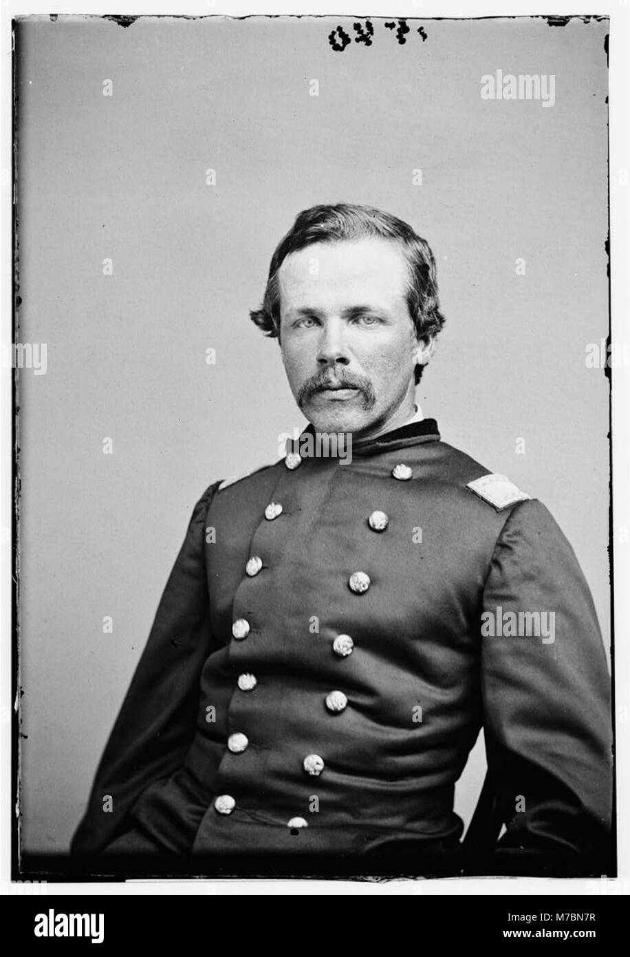 A portrait of Colonel W. Sinclair of the 35th Pennsylvania Infantry, an ...