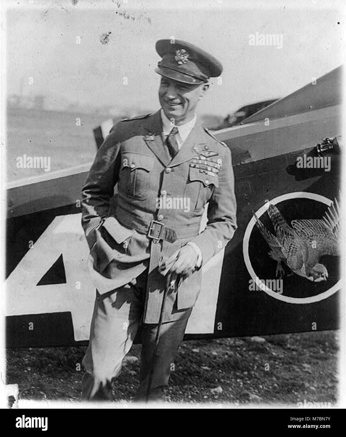 This portrait features Col. William 'Billy' Mitchell, a pioneering ...