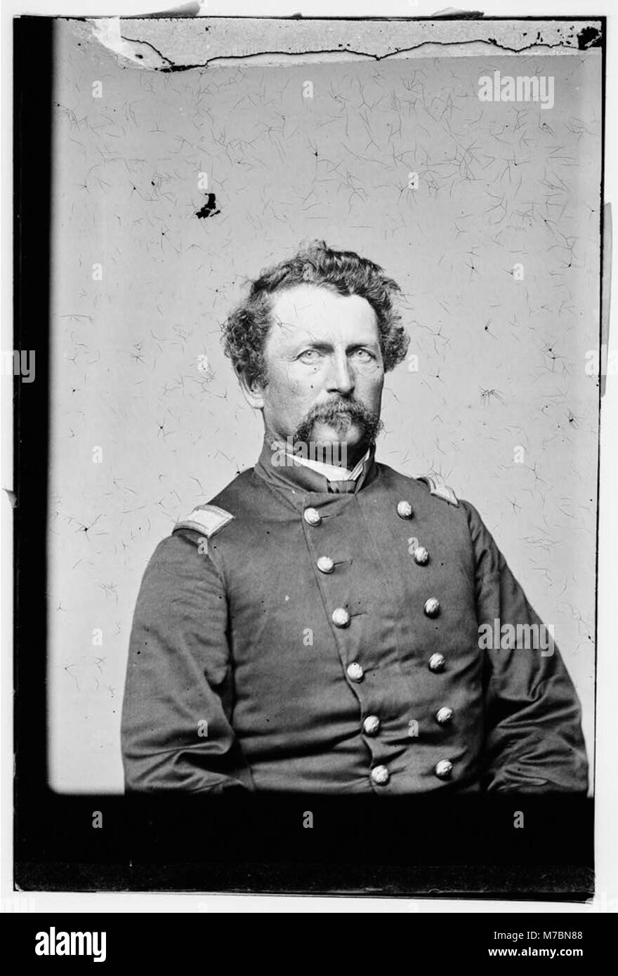 A portrait of Colonel Wm H. Link of the 12th Indiana Infantry, a ...