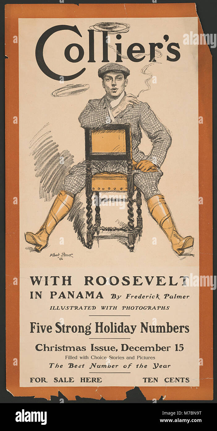 A feature in Collier’s magazine, showcasing Theodore Roosevelt’s visit ...