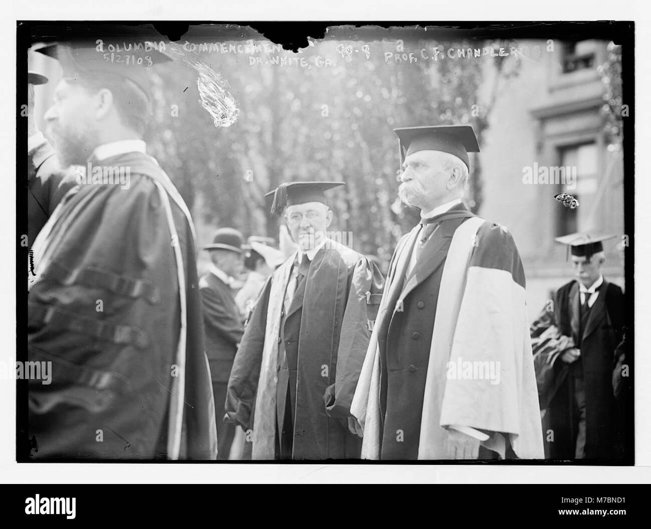The commencement ceremony at Columbia University featuring Dr. White ...