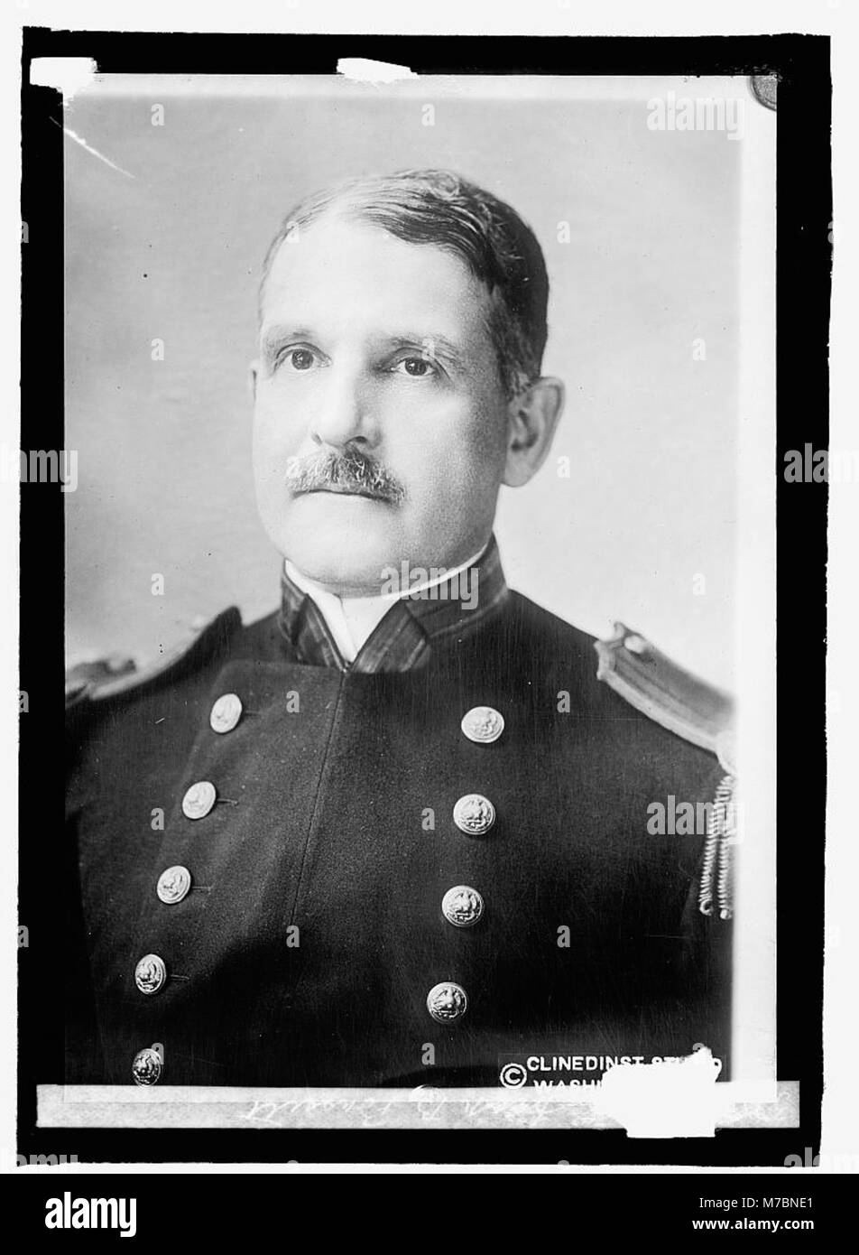 Commander Frederick B. Bassett is shown in this portrait. He served in ...