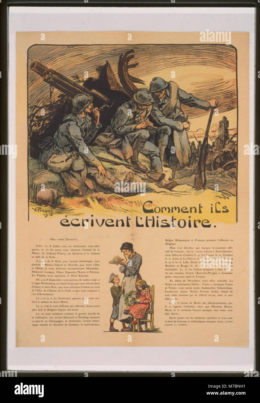 The title 'Comment ils écrivent l'histoire' (How They Write History ...