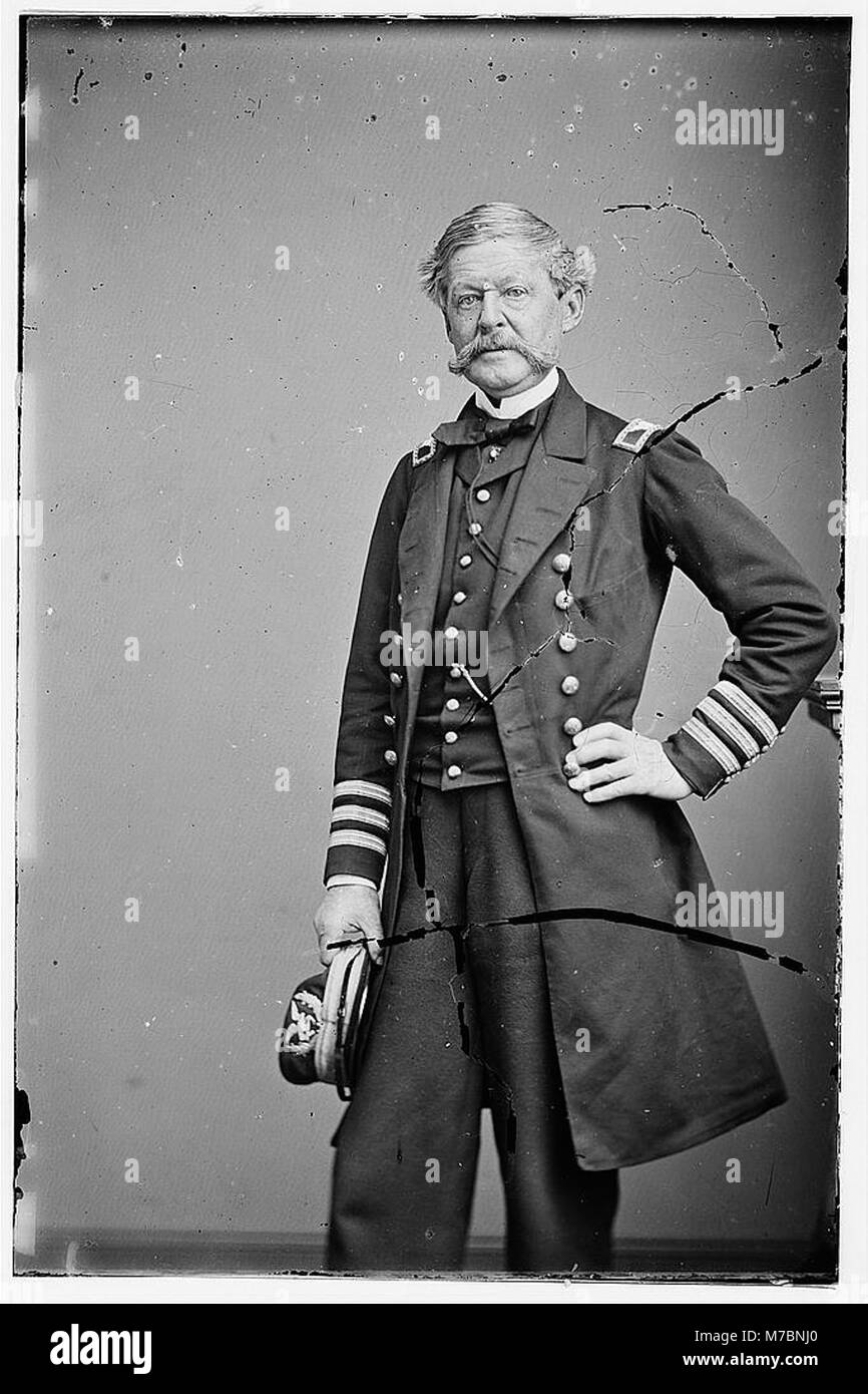 A portrait of Commodore C. Ringgold of the U.S. Navy, showcasing his ...
