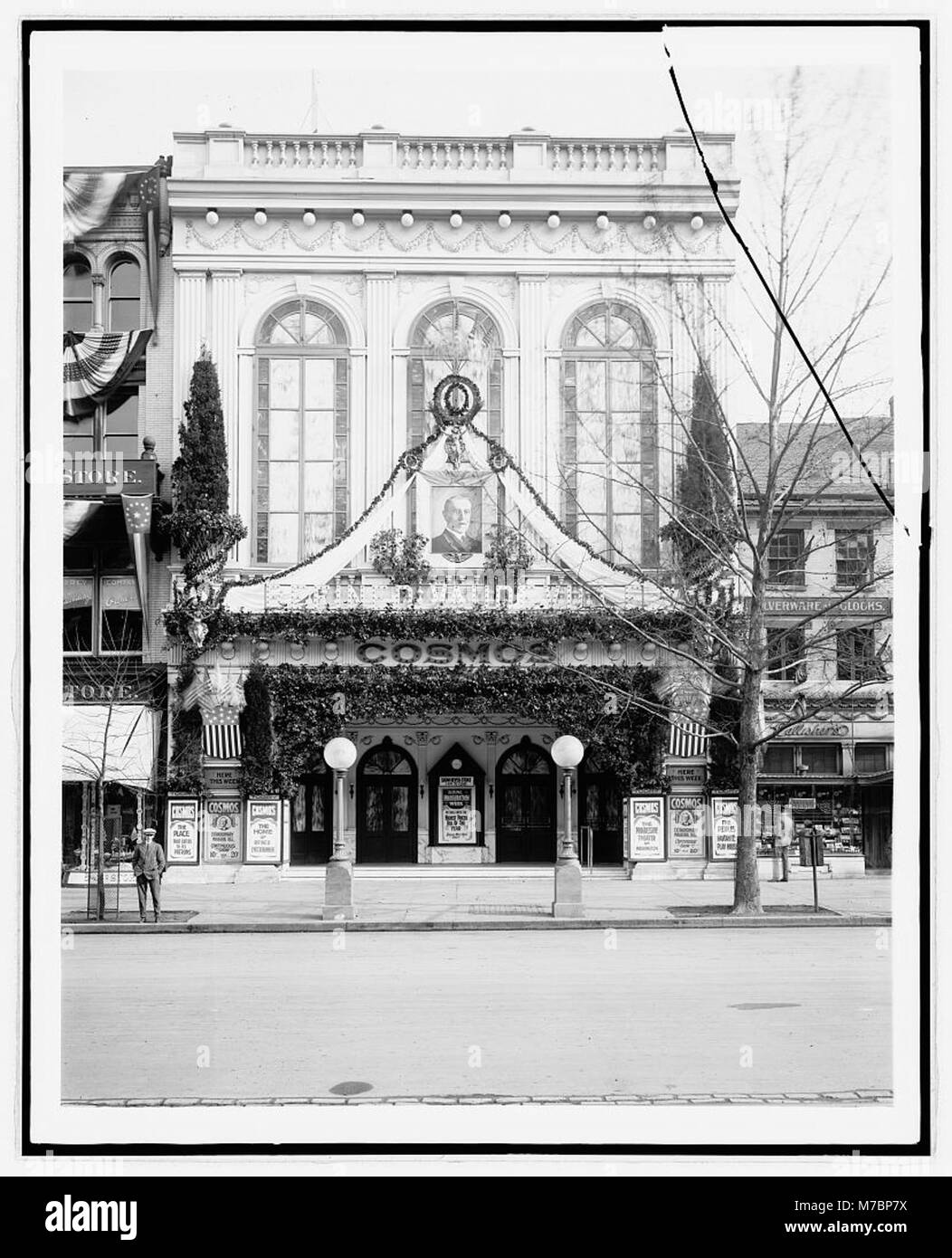 The Cosmos Theater in Washington, D.C., showcasing its historical and ...