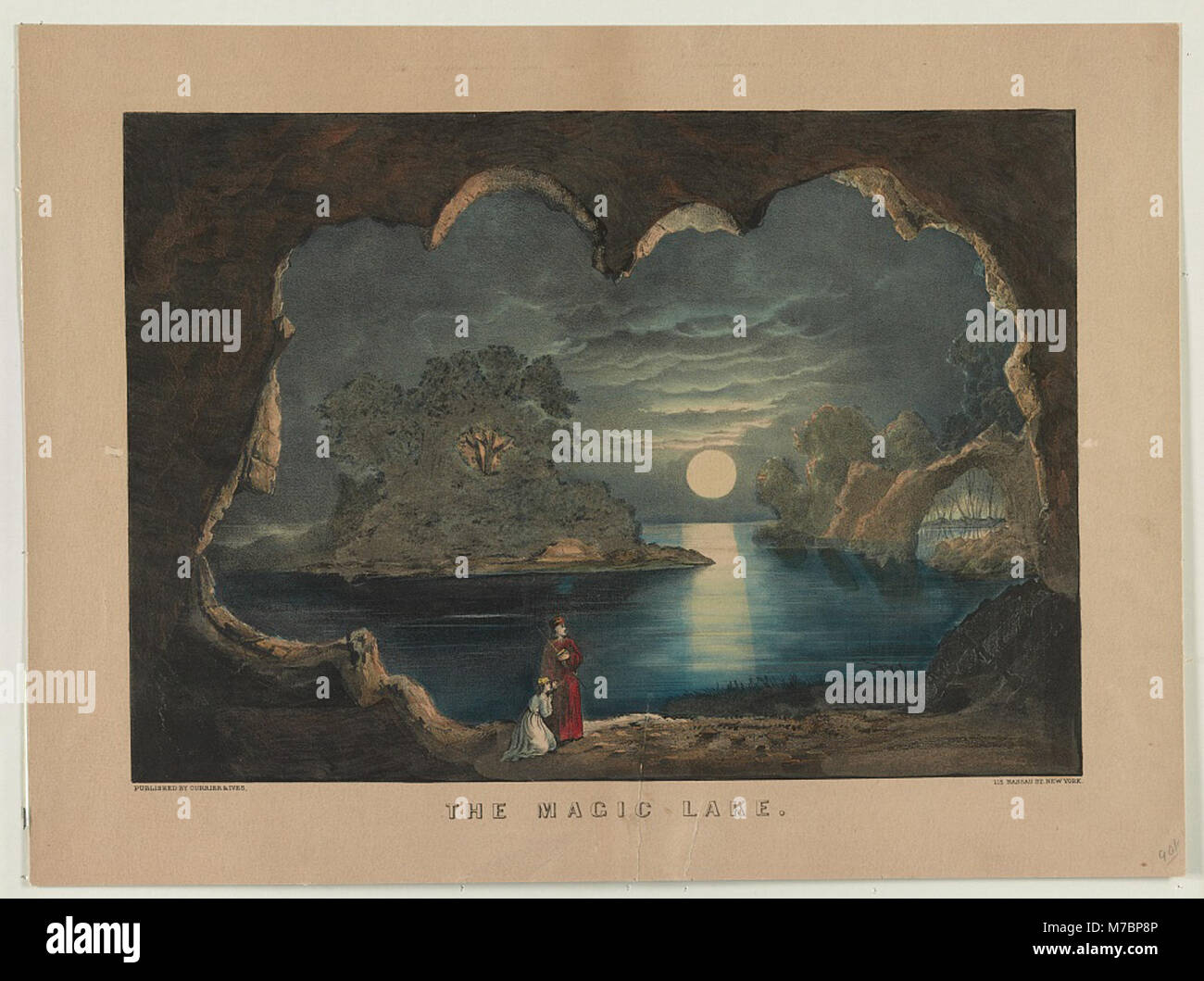 The 'Magic Lake' is a beautifully captured landscape photograph ...