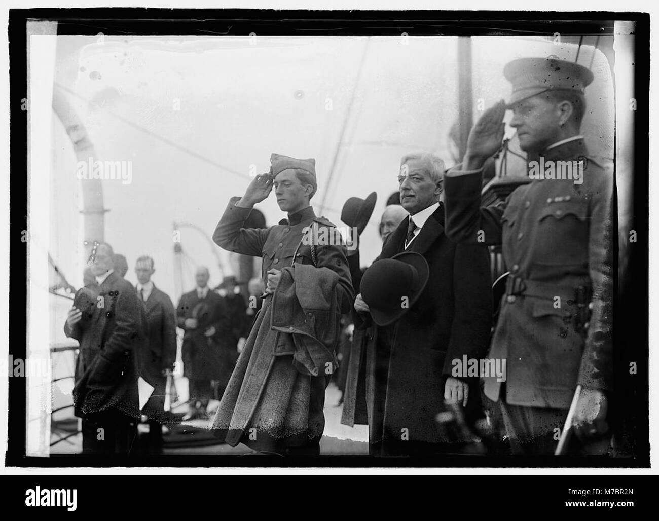 Photograph of the Crown Prince and U.S. Vice President Thomas R ...