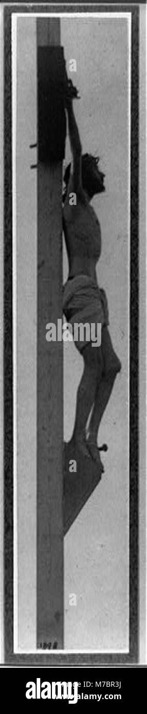 Crucifixion, profile, right LCCN93510317 Stock Photo - Alamy