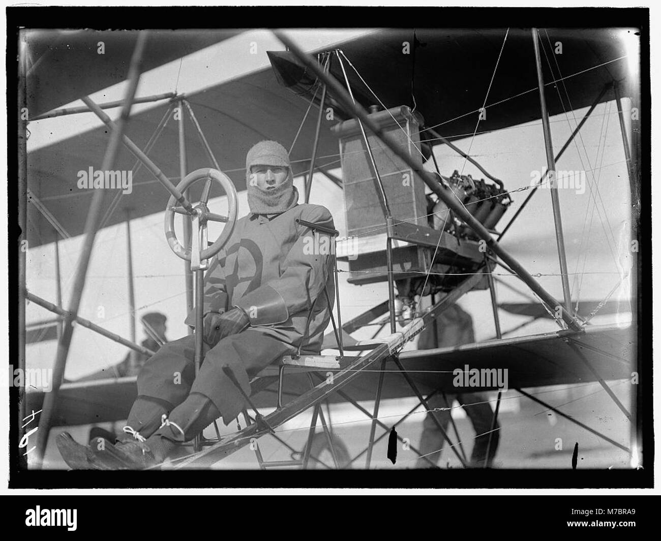 Airplane flown Black and White Stock Photos & Images - Alamy