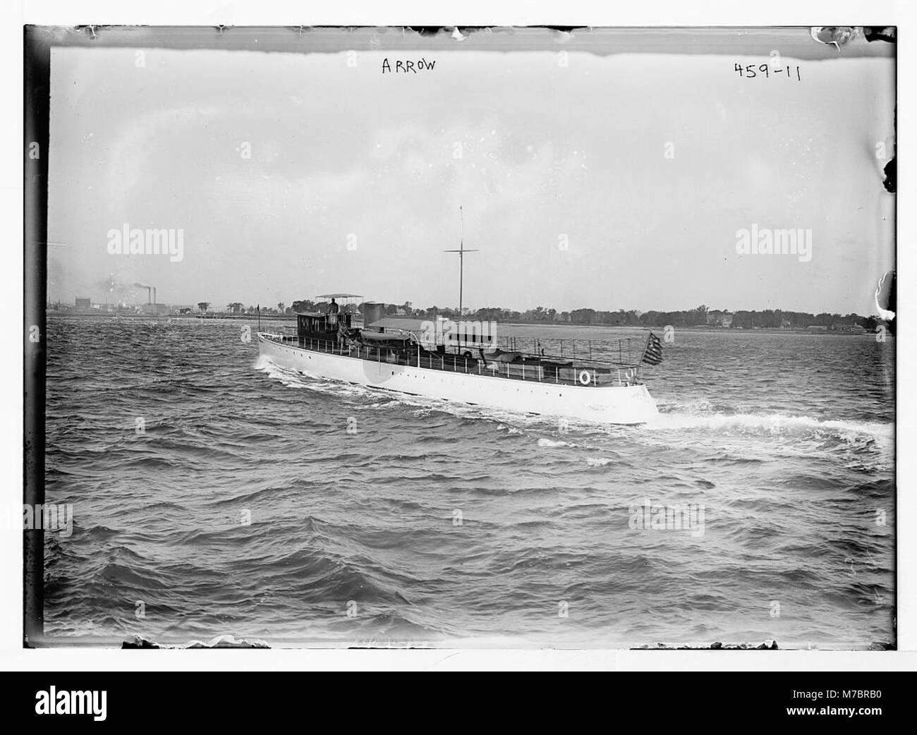 This image likely depicts the cutter 'Arrow,' a type of ship or vessel ...