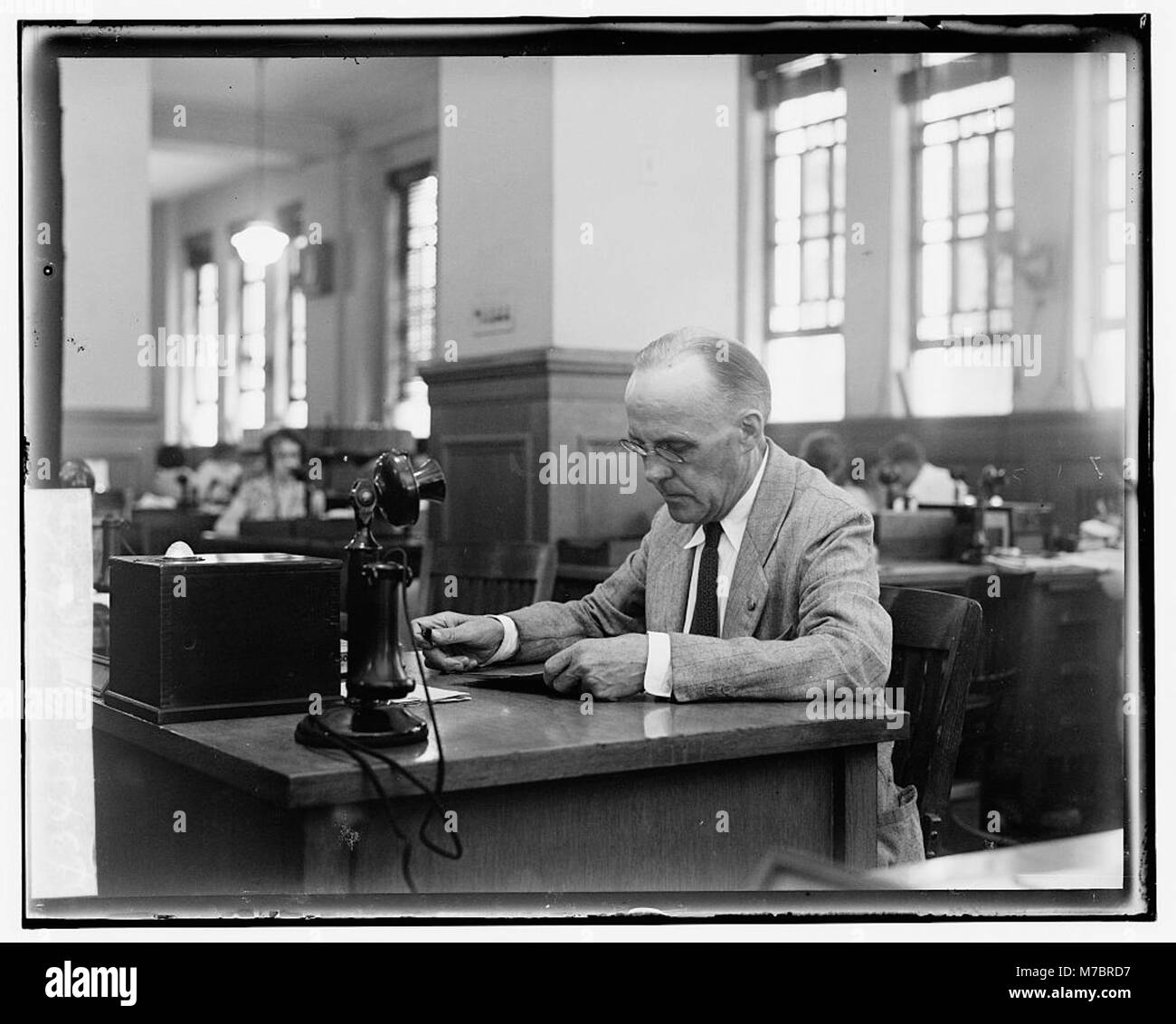 The image depicts the C & P Telephone Company, a significant provider ...