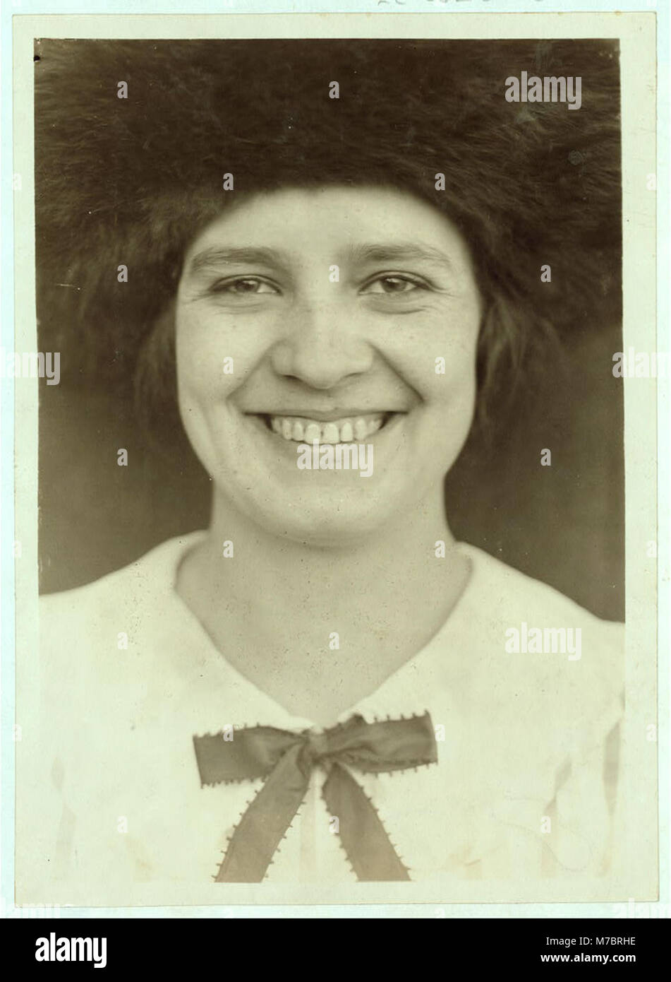 A photograph of Daisy Chapman, a prize winner from Webster Springs ...