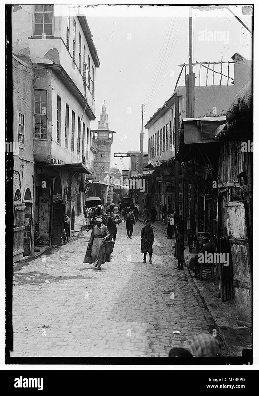 Damascus straight street hi-res stock photography and images - Alamy